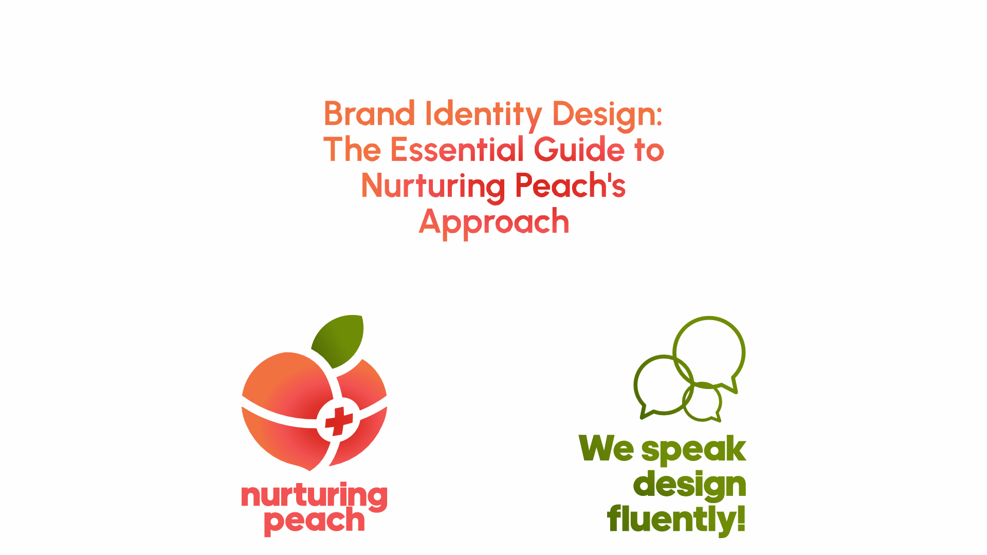 Brand Identity Design - Nurturing Peach